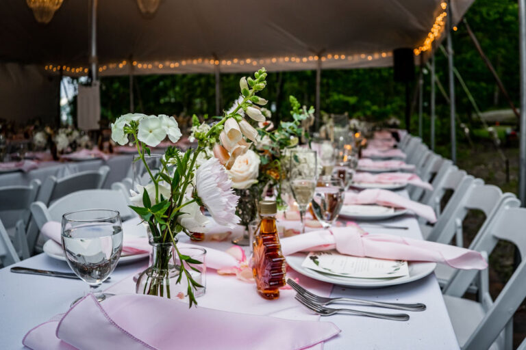 Napkin Fold Inspiration for Wedding Receptions - assortedartistries.com